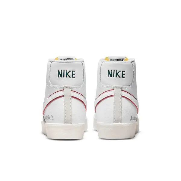 Nike Blazer Mid '77 "just Do It" High-top Sneakers - White/red