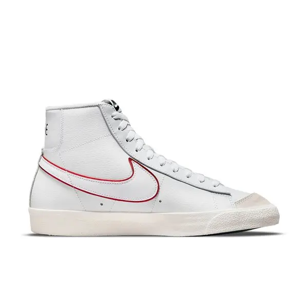Nike Blazer Mid '77 "just Do It" High-top Sneakers - White/red