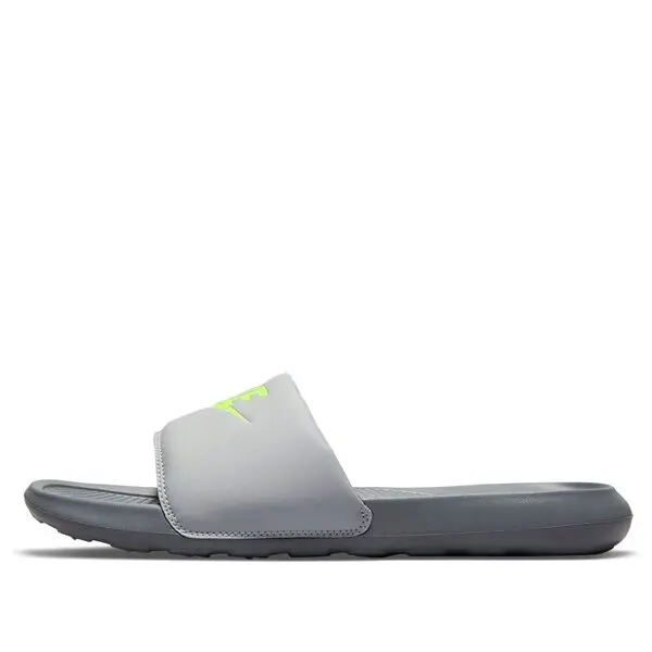 Nike Victori One Slide - Grey Fog/smoke Grey/volt