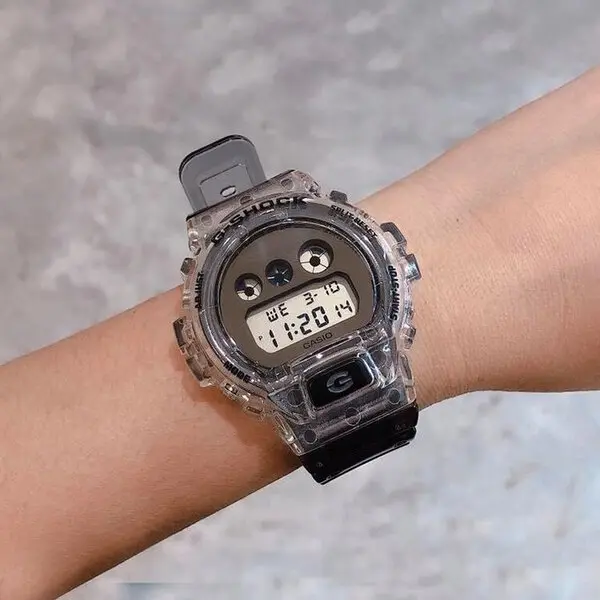 Casio G-shock Digital Watch - Silvergray
