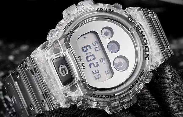 Casio G-shock Digital Watch - Silvergray