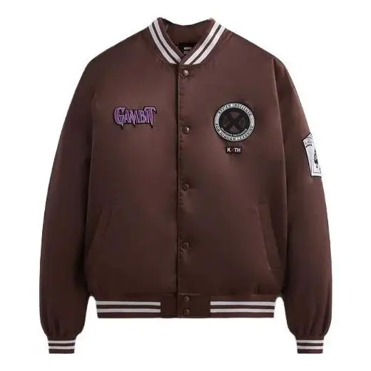 Kith For X-men Gambit Satin Bomber Jacket - Force