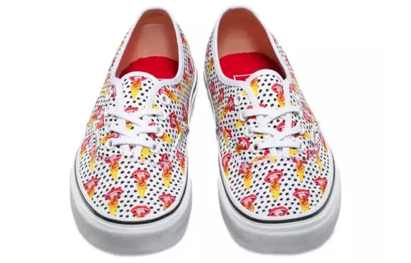 VANS Kendra Dandy X Authentic 'i Scream For Ice Cream' Sneakers - Black/white/red