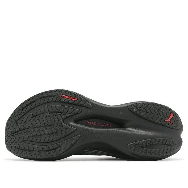 PUMA Deviate Nitro 3 Athletic Sneakers - Grey/red