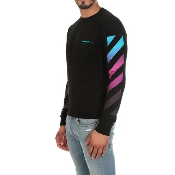 Off-White Gradient Arrows Sketch Long Sleeve Sweater