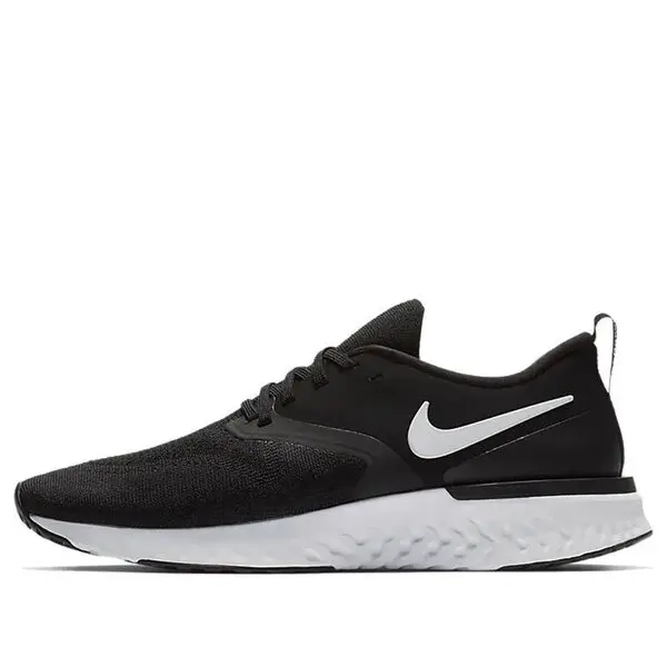 Nike Odyssey React 2 Flyknit Athletic Sneakers - Black
