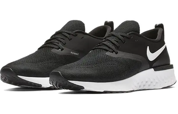 Nike Odyssey React 2 Flyknit Athletic Sneakers - Black