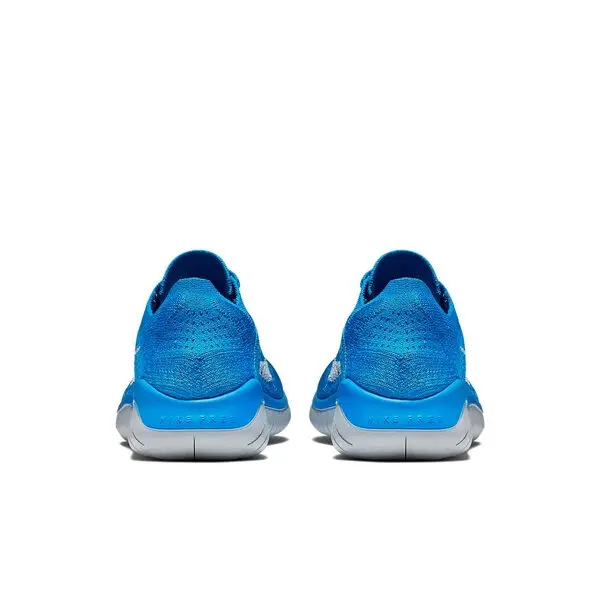 Nike Free Rn Flyknit 2018 Sneakers - Blue/gray/white