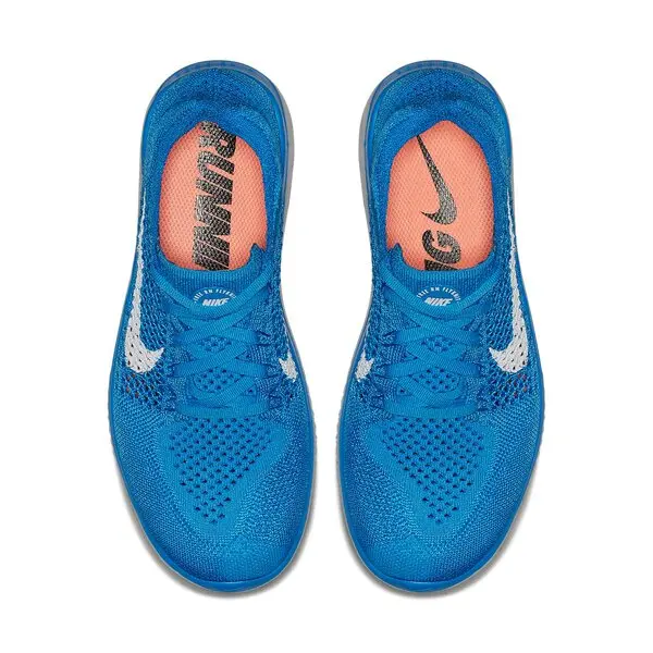 Nike Free Rn Flyknit 2018 Sneakers - Blue/gray/white