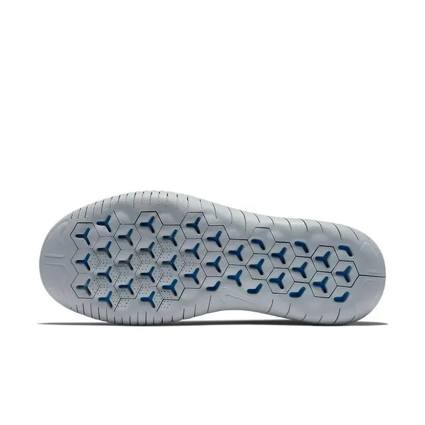 Nike Free Rn Flyknit 2018 Sneakers - Blue/gray/white