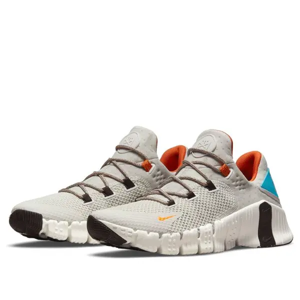 Nike Free Metcon 4 "made From Sport" Sneakers - Grey/blue/orange