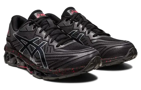 Asics Gel Quantum 360 7 Athletic Sneakers - Black/cayenne