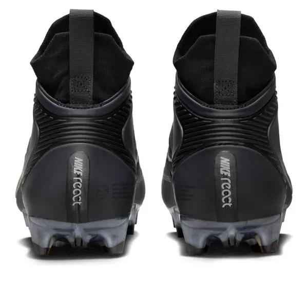 Nike Alpha Huarache Elite High Top Cleats - Black