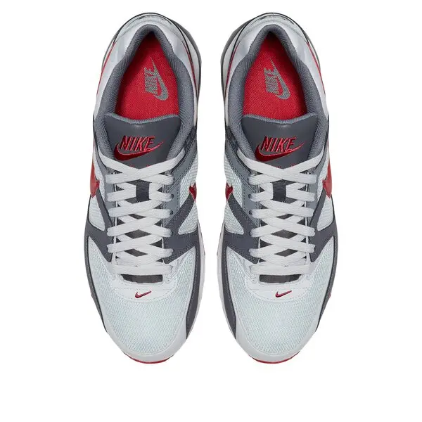 Nike Max Command "pure Platinum/gym Red" Sneakers - White/grey/red