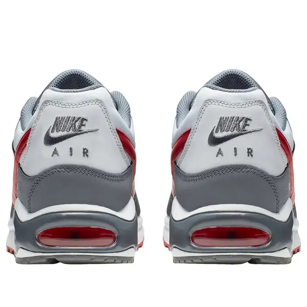 Nike Max Command "pure Platinum/gym Red" Sneakers - White/grey/red