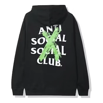 ANTI SOCIAL SOCIAL CLUB Cancelled Remix" Hoodie - Black