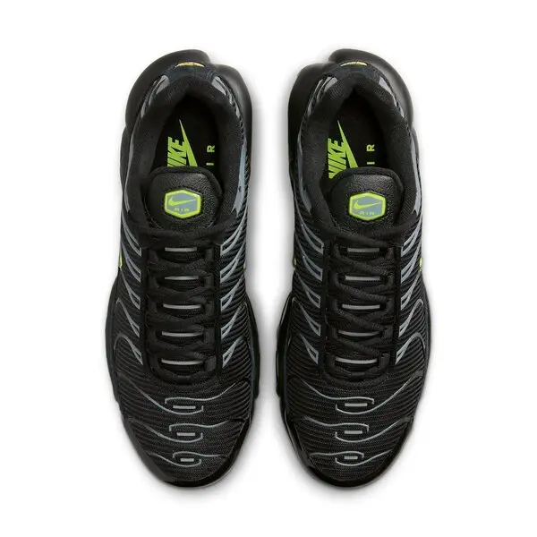 Nike Max Plus Sneakers - Black/volt/reflect Silver
