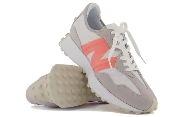 NEW BALANCE 327 Sneakers - White/orange