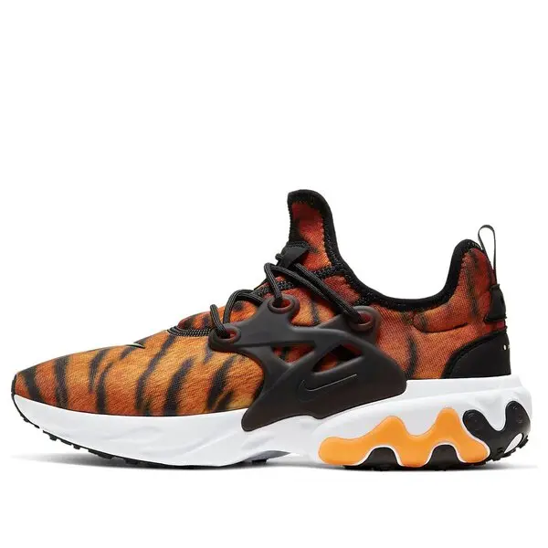 Nike React Presto Premium "tiger Print" Sneakers - Yellowblack