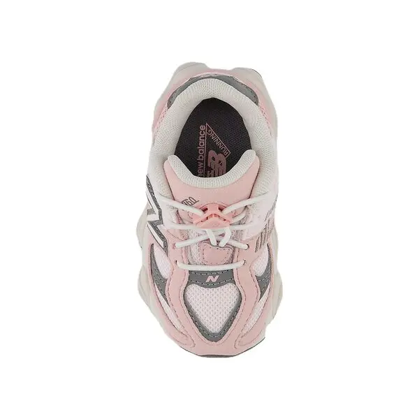 NEW BALANCE 9060 Sculptural Midsole Sneakers - Orb Pink/white/grey