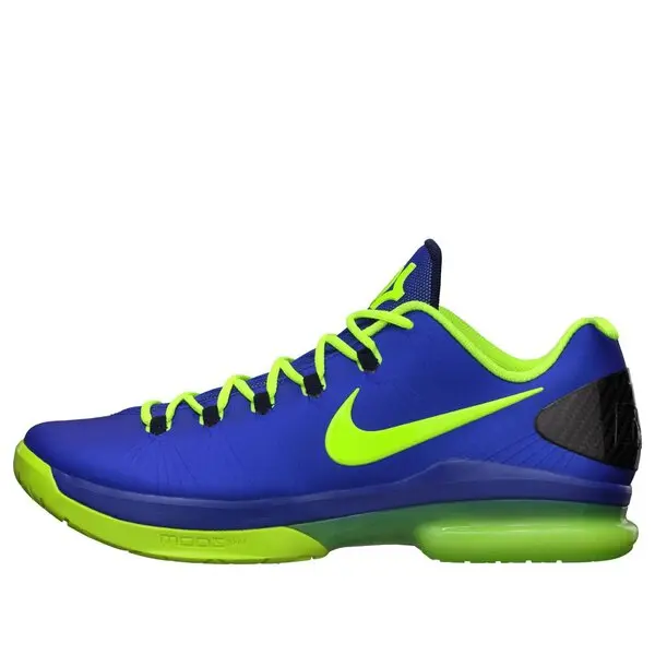 Nike Kd 5 Elite Basketball Sneakers - Hyper Blue/volt-blackened Blue