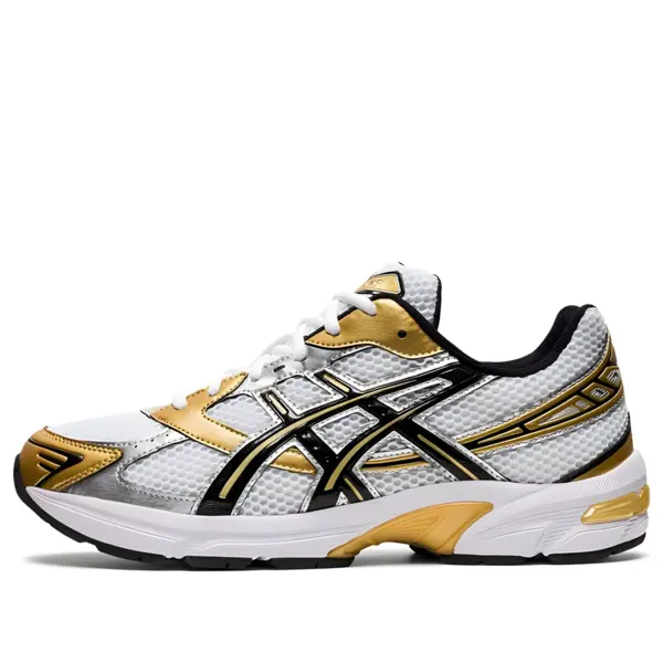 Asics Gel-1130 "white Gold" Sneakers - White/black/gold