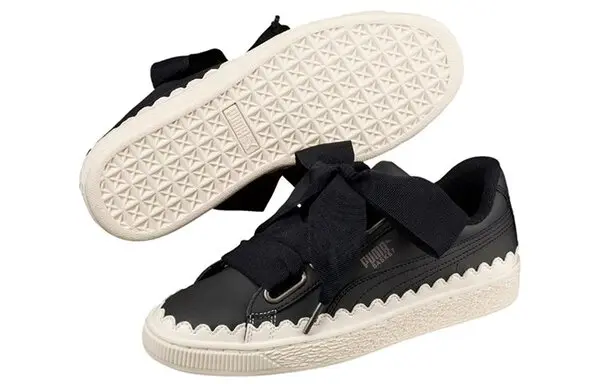 PUMA Basket Heart Scallop Sneakers