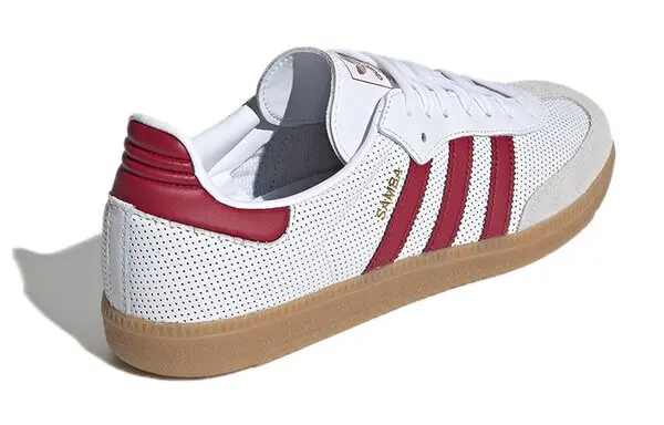 Adidas Samba Og Sneakers - White/red/gray