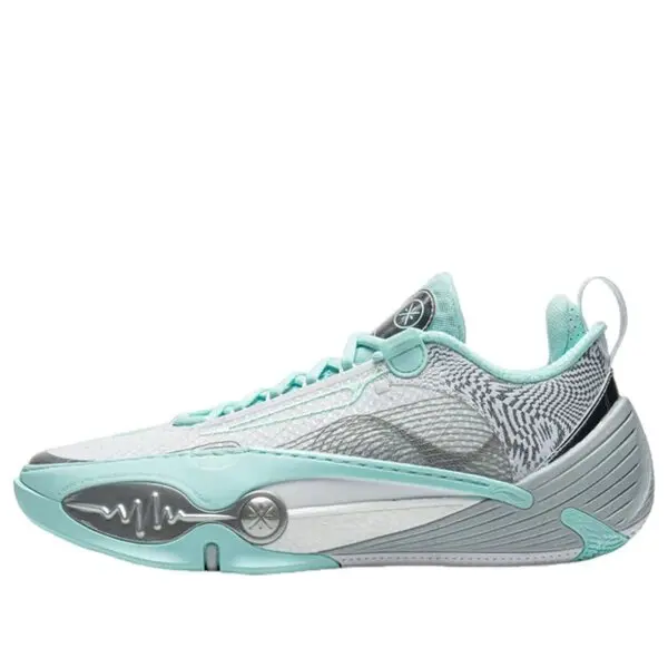 LI-NING Wade All City 14 "liberty" Abaw001-14 Sneakers - Grey/silver/teal