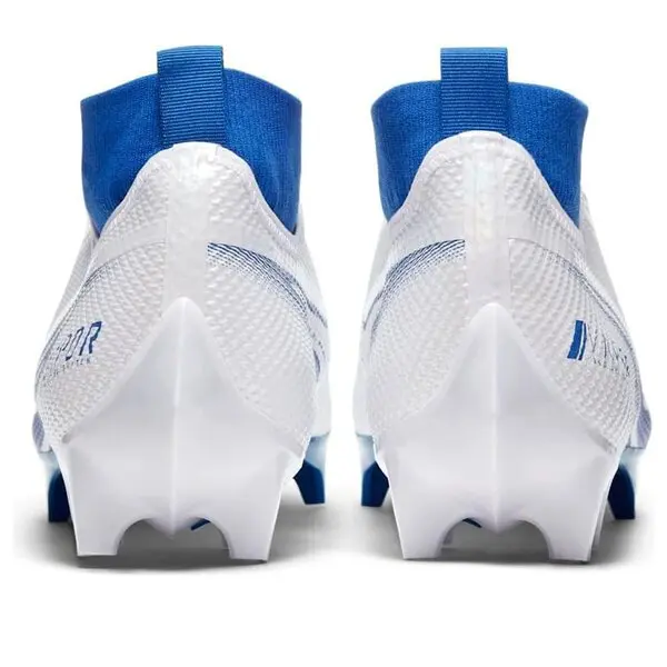 Nike Vapor Edge Pro 360 Football Cleats - White/blue