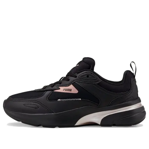 PUMA Fs Runner Metallic Sneakers - Black
