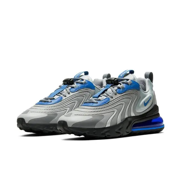 Nike Max 270 React Eng Athletic Sneakers - Grey/blue