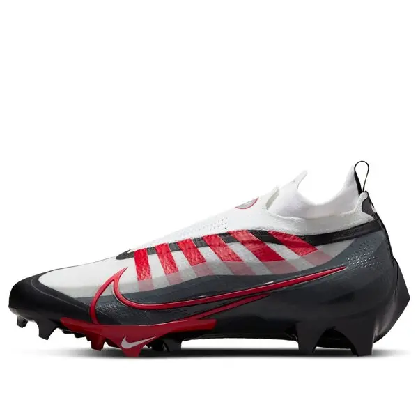 Nike Vapor Edge Elite 360 Flyknit Football Cleats - Black/red