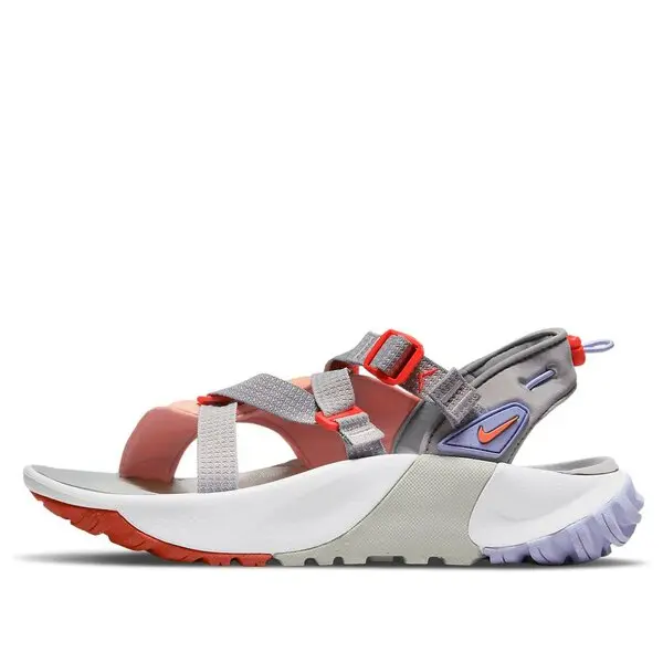 Nike Oneonta Sandal - Flat Silver/arctic Orange/purple Pulse