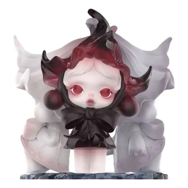 POP MART Skullpanda Petals In Four Acts Series "the Threefold Requiem" Collectible Figure - Multi-color