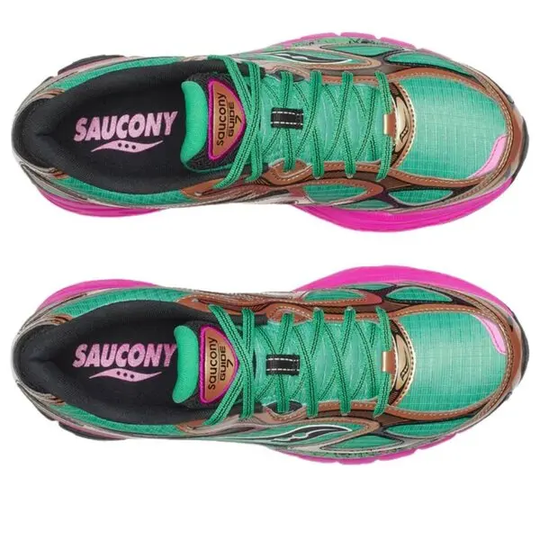 Saucony Progrid Guide Athletic Sneakers - Green/bronze