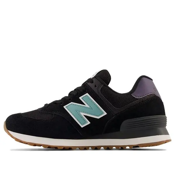 NEW BALANCE 574 Low Top Sneakers - Blackgreen
