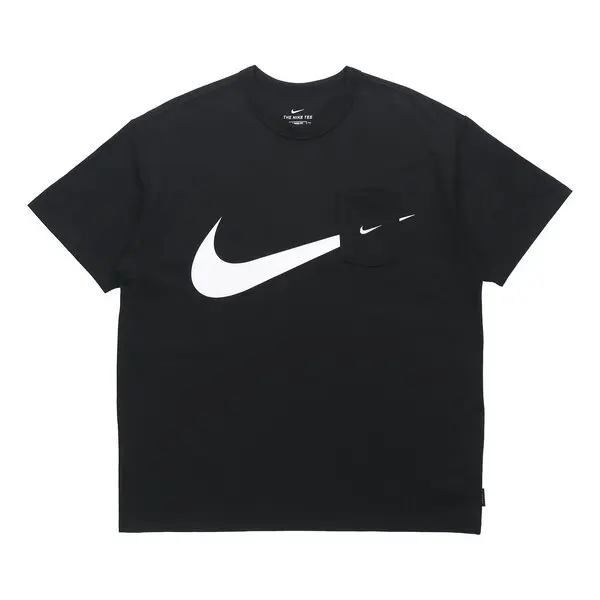Nike Swoosh Pocket T-shirt - Black