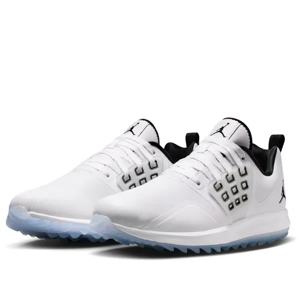 JORDAN Air Grind Golf Shoes - White/black