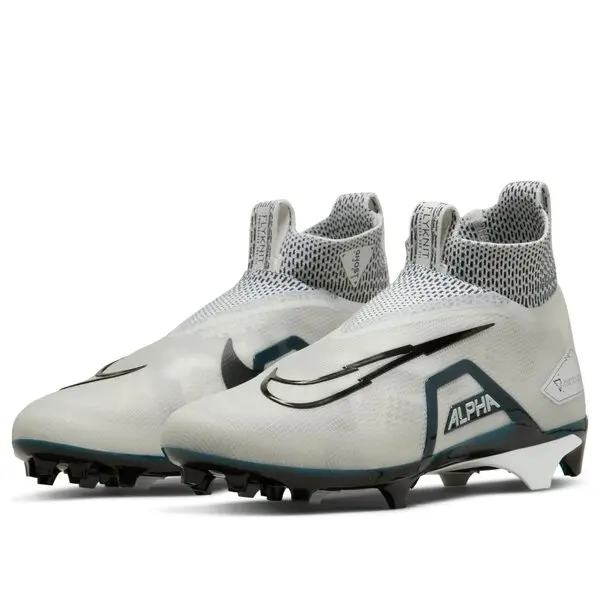 Nike Alpha Menace Elite 3 Football Cleats - White/blue