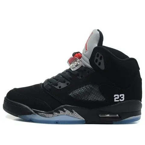 JORDAN 5 Retro Metallic Silver - Black