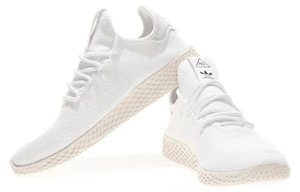 Adidas Pharrell X Tennis Hu "cloud " Sneakers - White