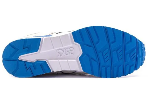 Asics Gel-lyte V Low Top Sneakers - Creamwhite/blue