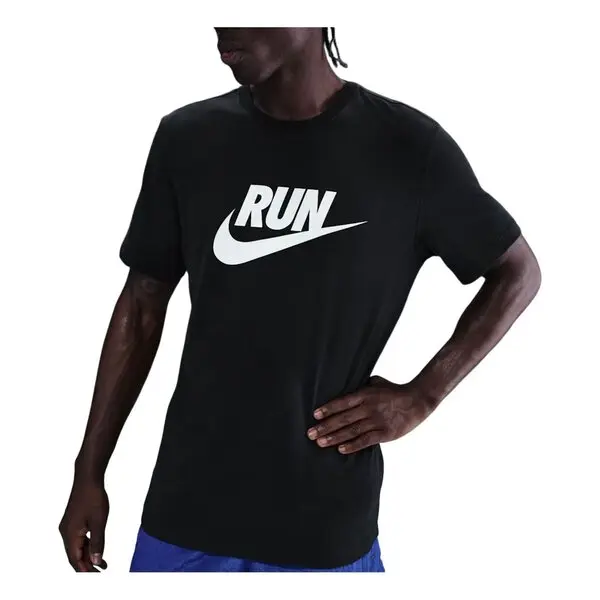 Nike Dri-fit Running T-shirt - Black