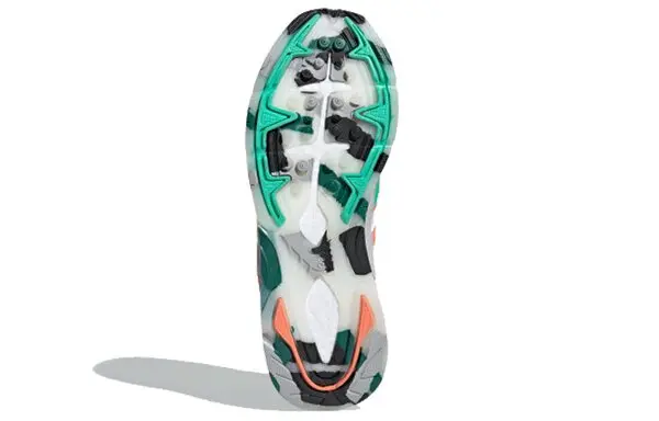 Adidas Tresc Run Sneakers - Gray/green/orange