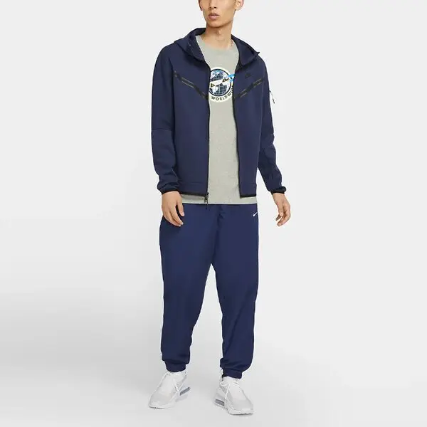 Nike Casual Sports Breathable Zipper Hooded Jacket
