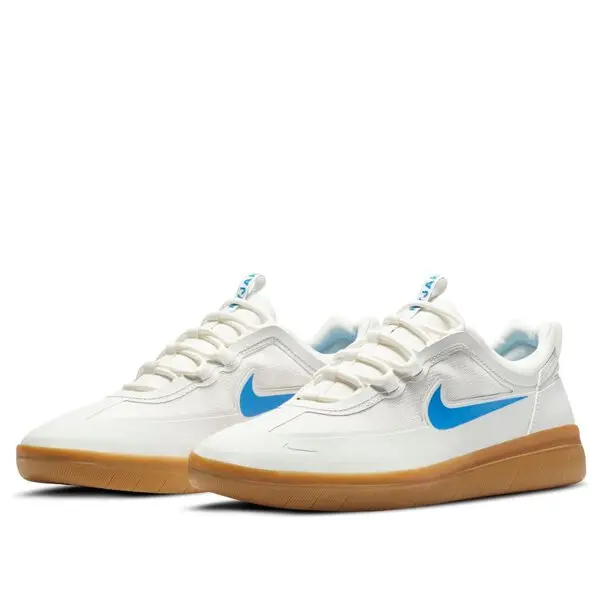Nike Nyjah Free 2 Sb 'white Light Photo Blue Gum' Sneakers