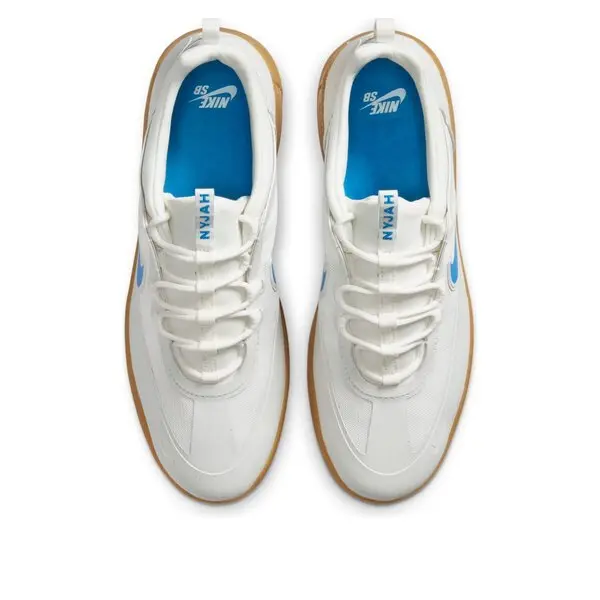 Nike Nyjah Free 2 Sb 'white Light Photo Blue Gum' Sneakers