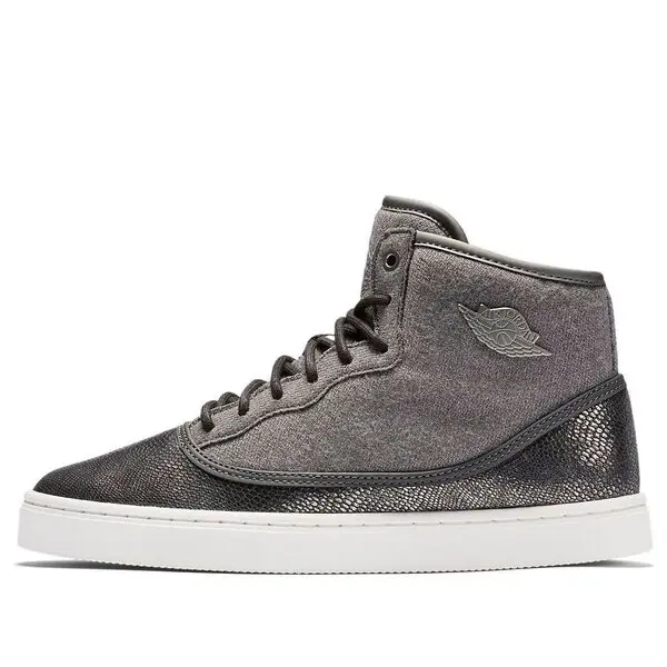 JORDAN Air Jasmine Premium High Top Sneakers - Gery