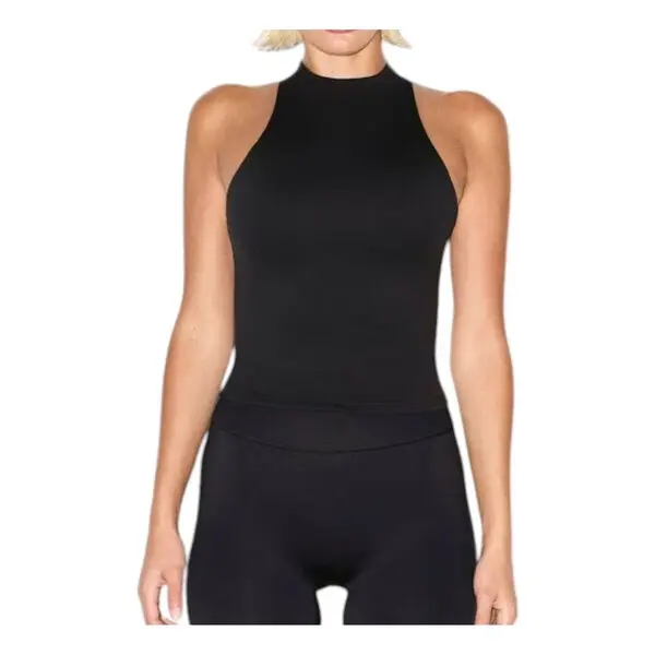 Nike X Skims Matte Racerback Tank - Obsidian